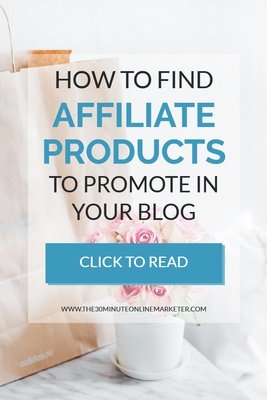3 Simple Ways To Find Affiliate Products In Your Niche