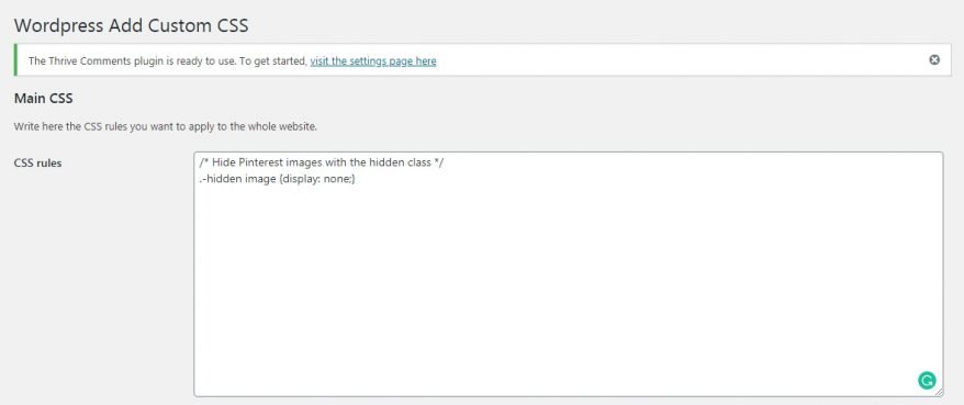 The Right Way To Hide Pinterest Images In Your Blog Posts